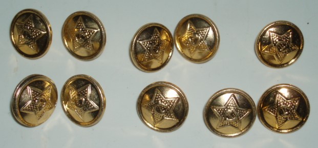 Soviet Buttons, Small, (Lot of 10): Shop Military Goods in Calgary at ...